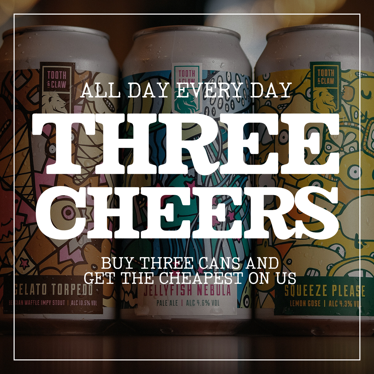 Three Cheers | Head of Steam